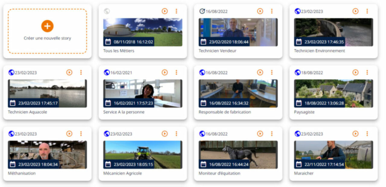 Métiers 360 - Immersion - orientation workshops